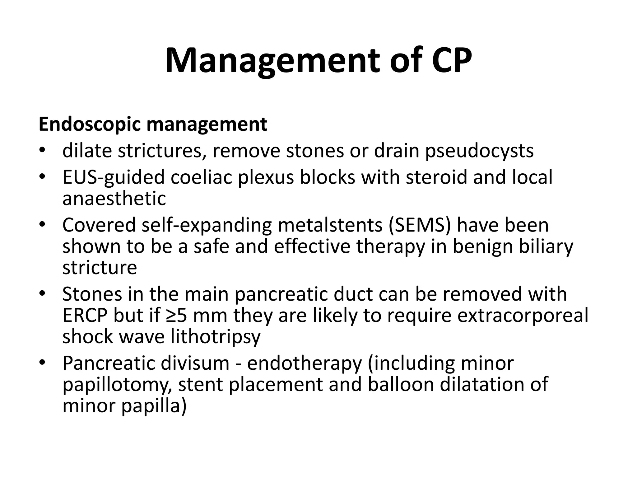 Chronic Pancreatitis: Dr Dhaval Mangukiya | PPTX