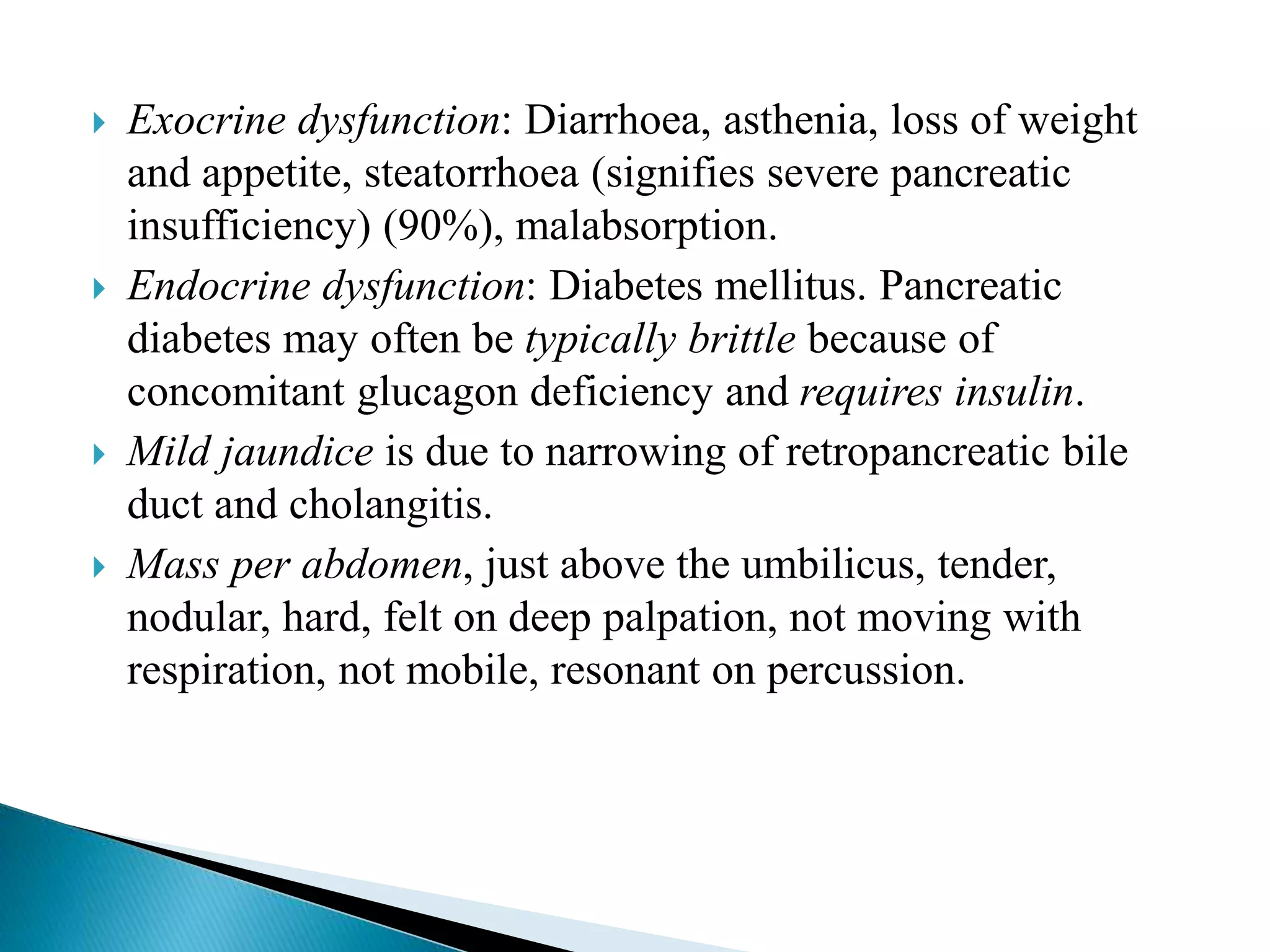 Chronic pancreatitis | PPTX