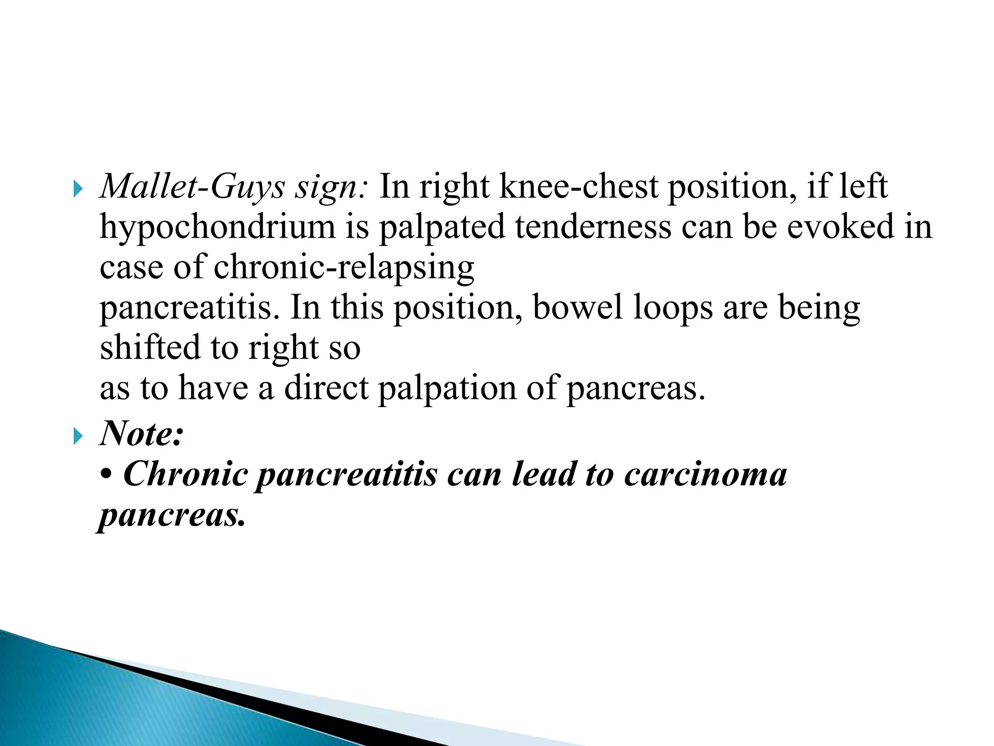 Chronic pancreatitis | PPTX