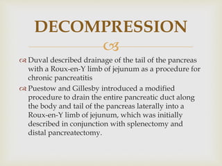 Chronic pancreatitis | PPTX