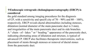 Chronic pancreatitis | PPTX