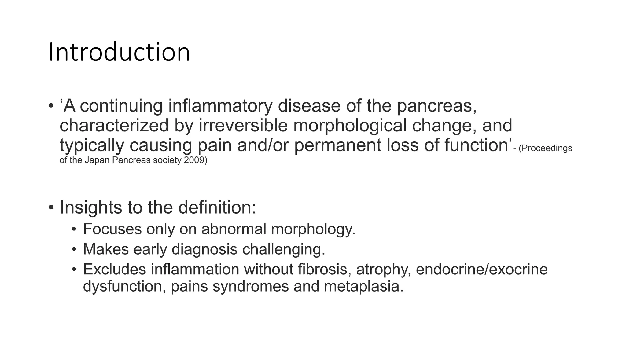 Diagnosis and management of Chronic Pancreatitis.pptx