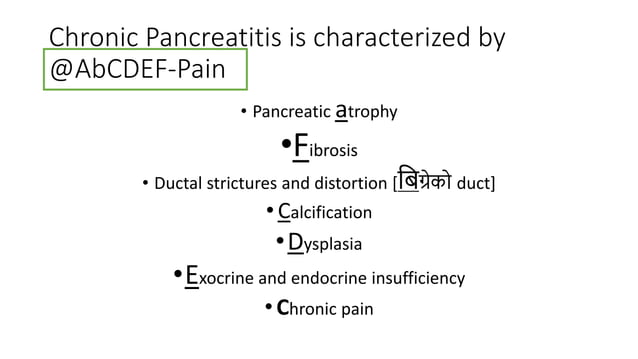 Diagnosis and management of Chronic Pancreatitis.pptx