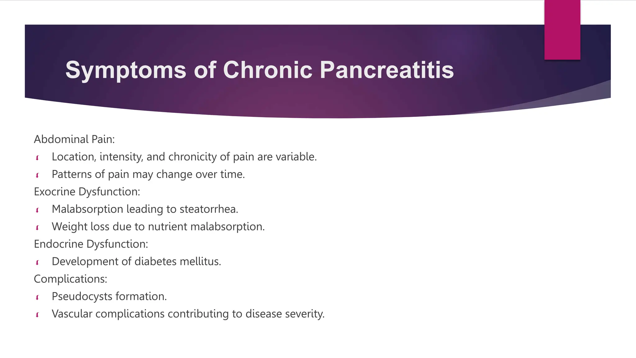 Chronic Pancreatitis: Understanding Causes, Symptoms, Diagnosis, and ...