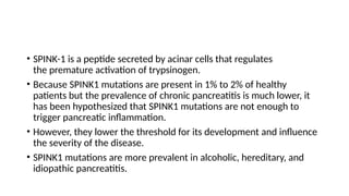 CHRONIC PANCREATITIS- Definition, Clinical Presentation and Management ...
