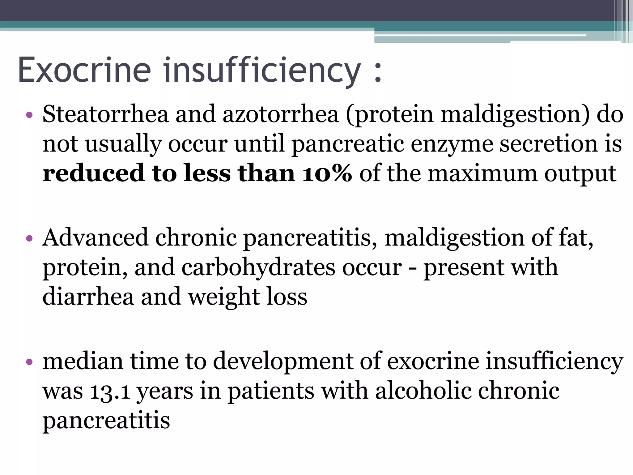 Chronic pancreatitis | PPTX