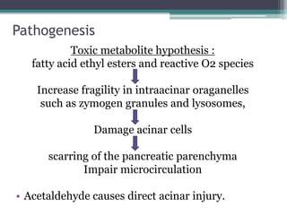 Chronic Pancreatitis Pathogenesis
