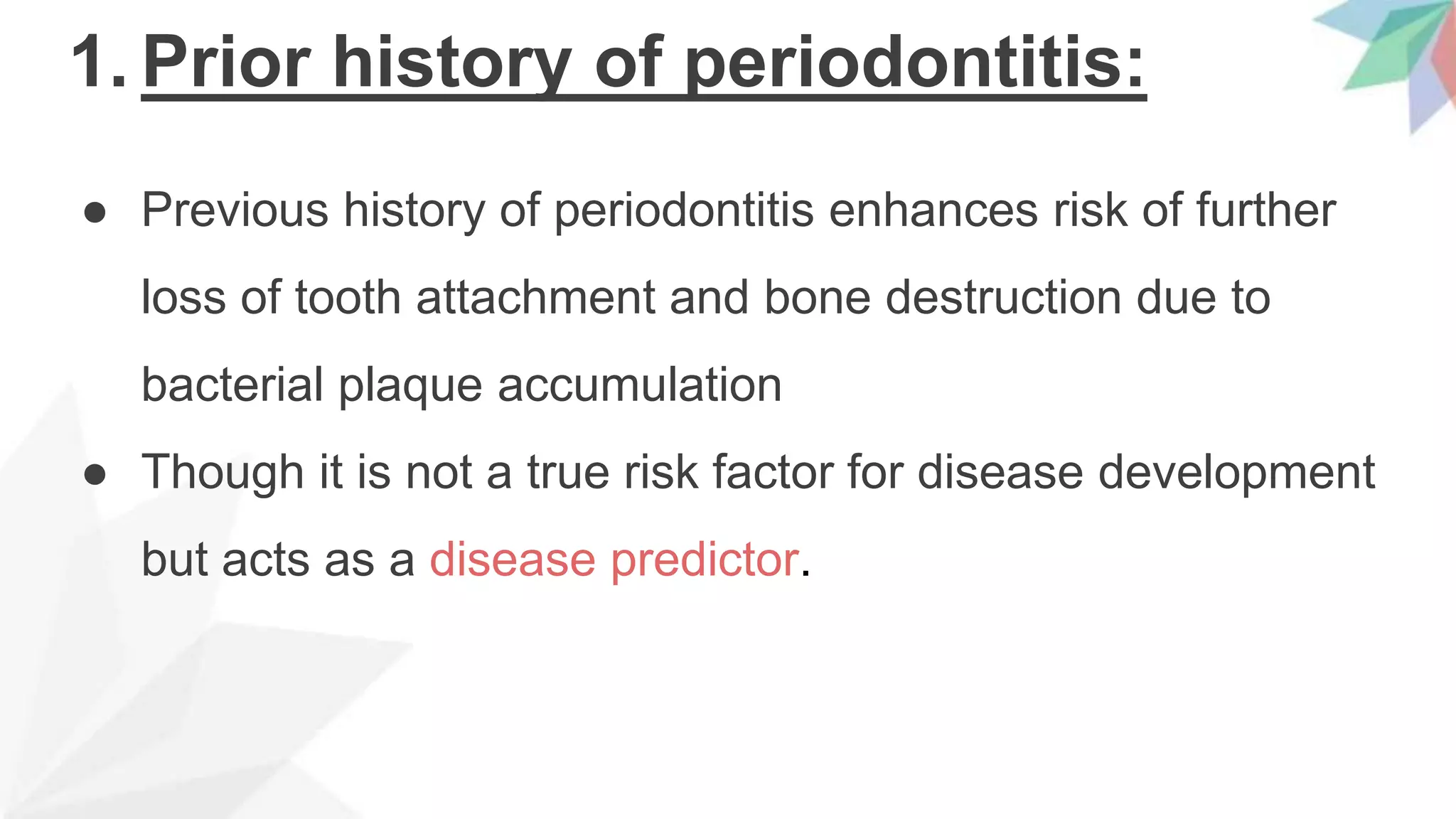 Chronic periodontitis | PPTX
