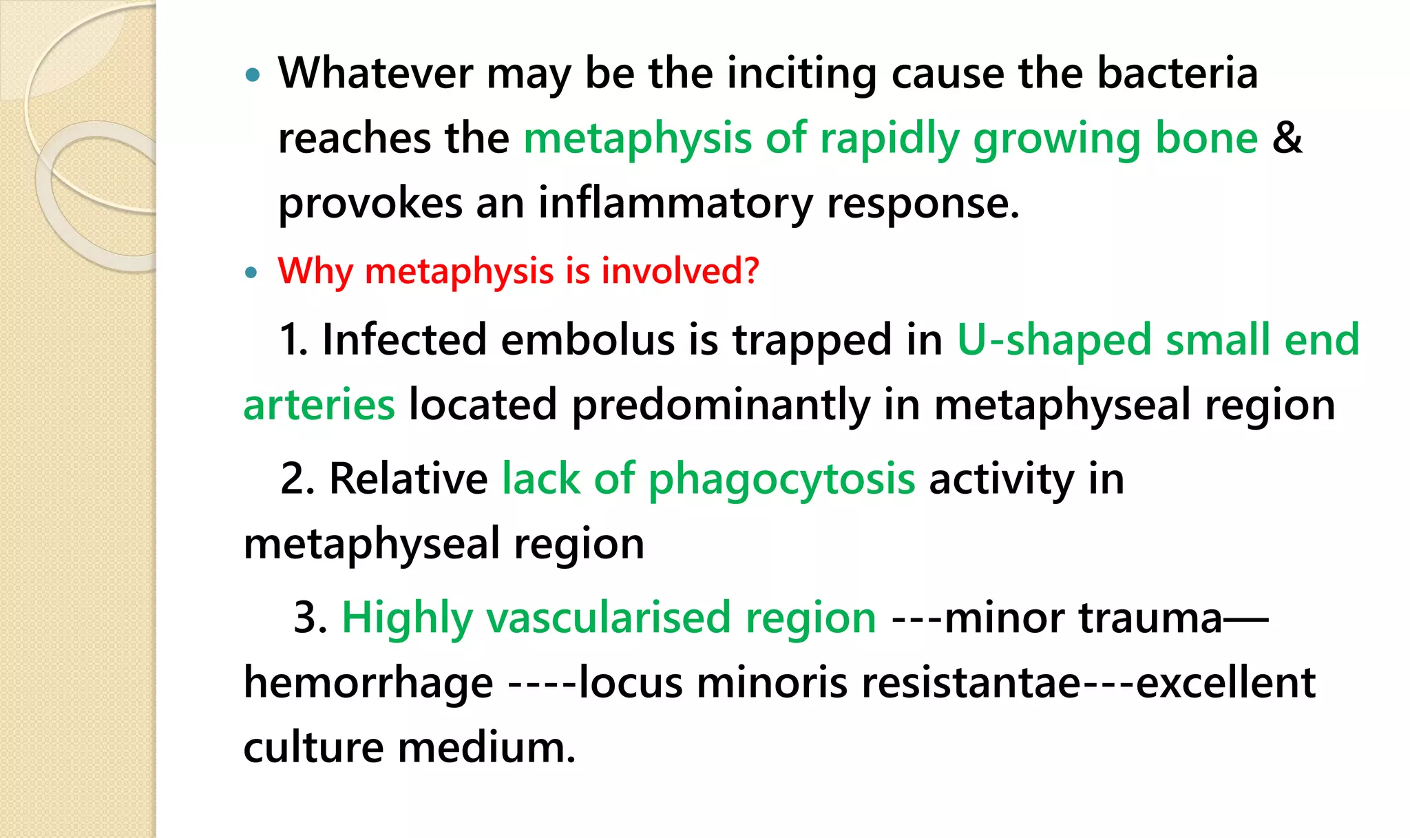 Chronic pyogenic osteomyelitis | PPTX