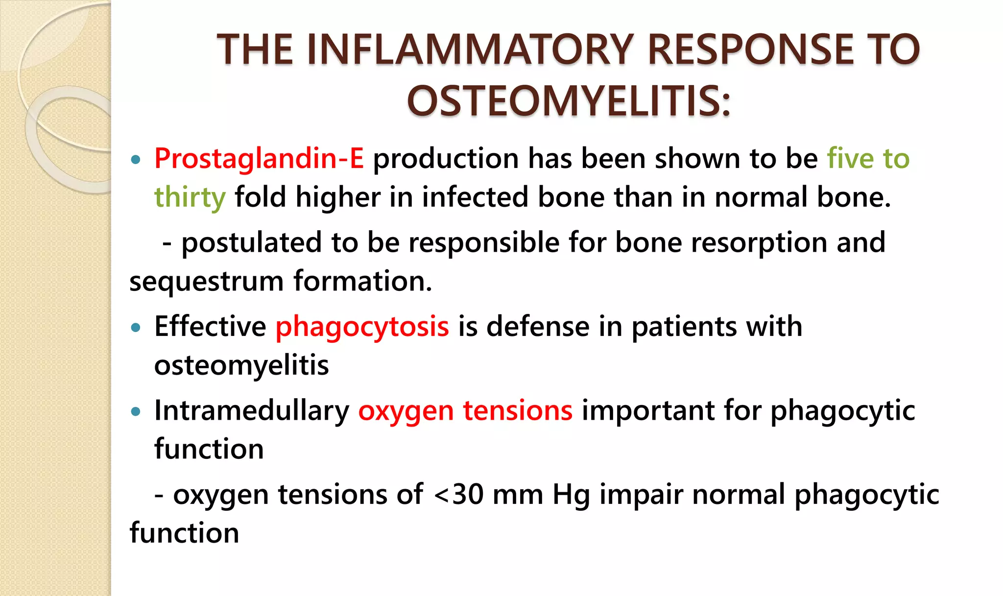 Chronic pyogenic osteomyelitis | PPTX
