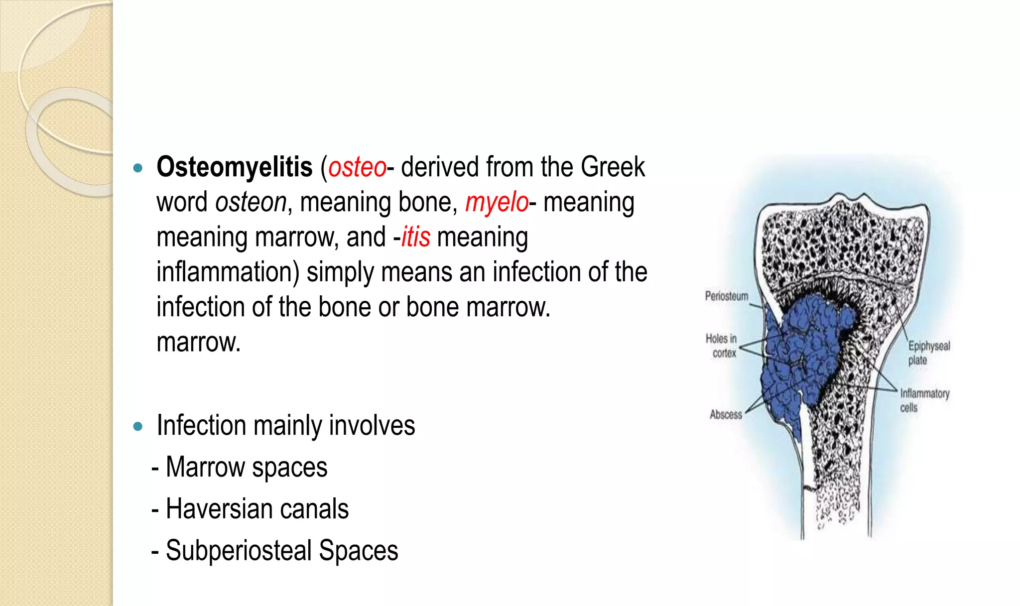 Chronic pyogenic osteomyelitis | PPTX