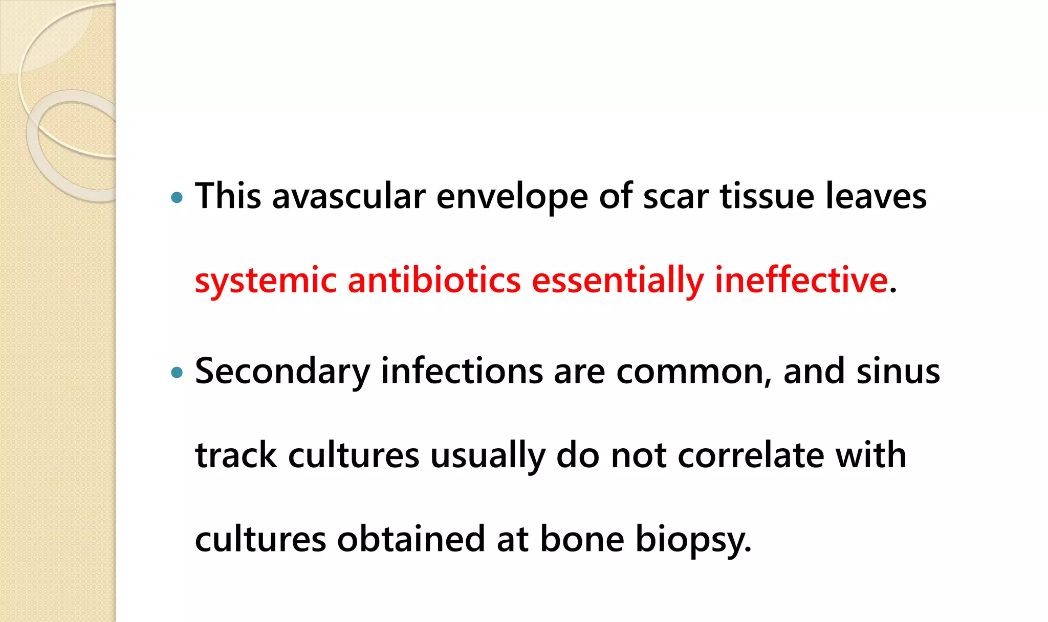 Chronic pyogenic osteomyelitis | PPTX