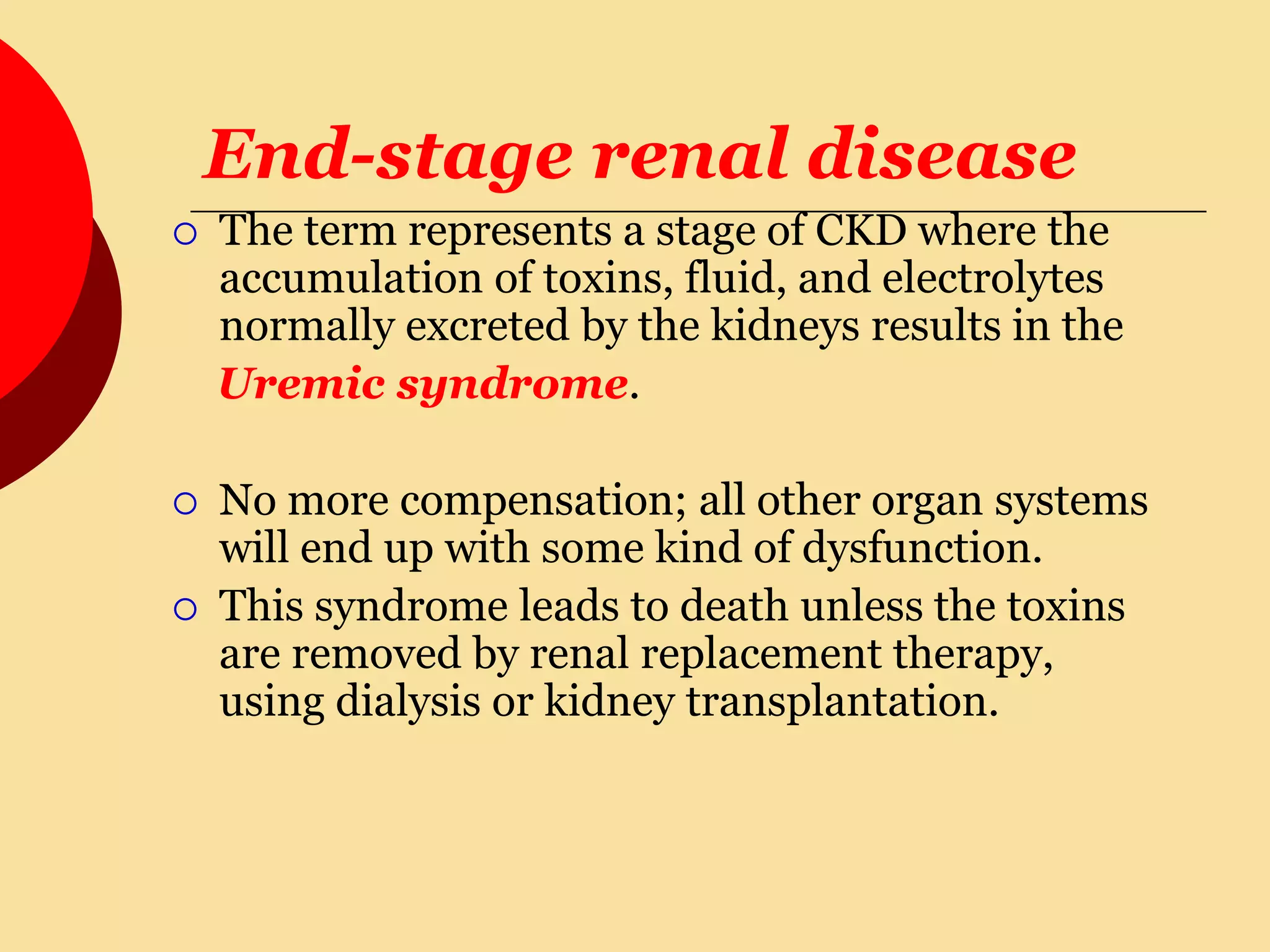 Chronic Renal Failure (End Stage Renal Failure) | PPTX
