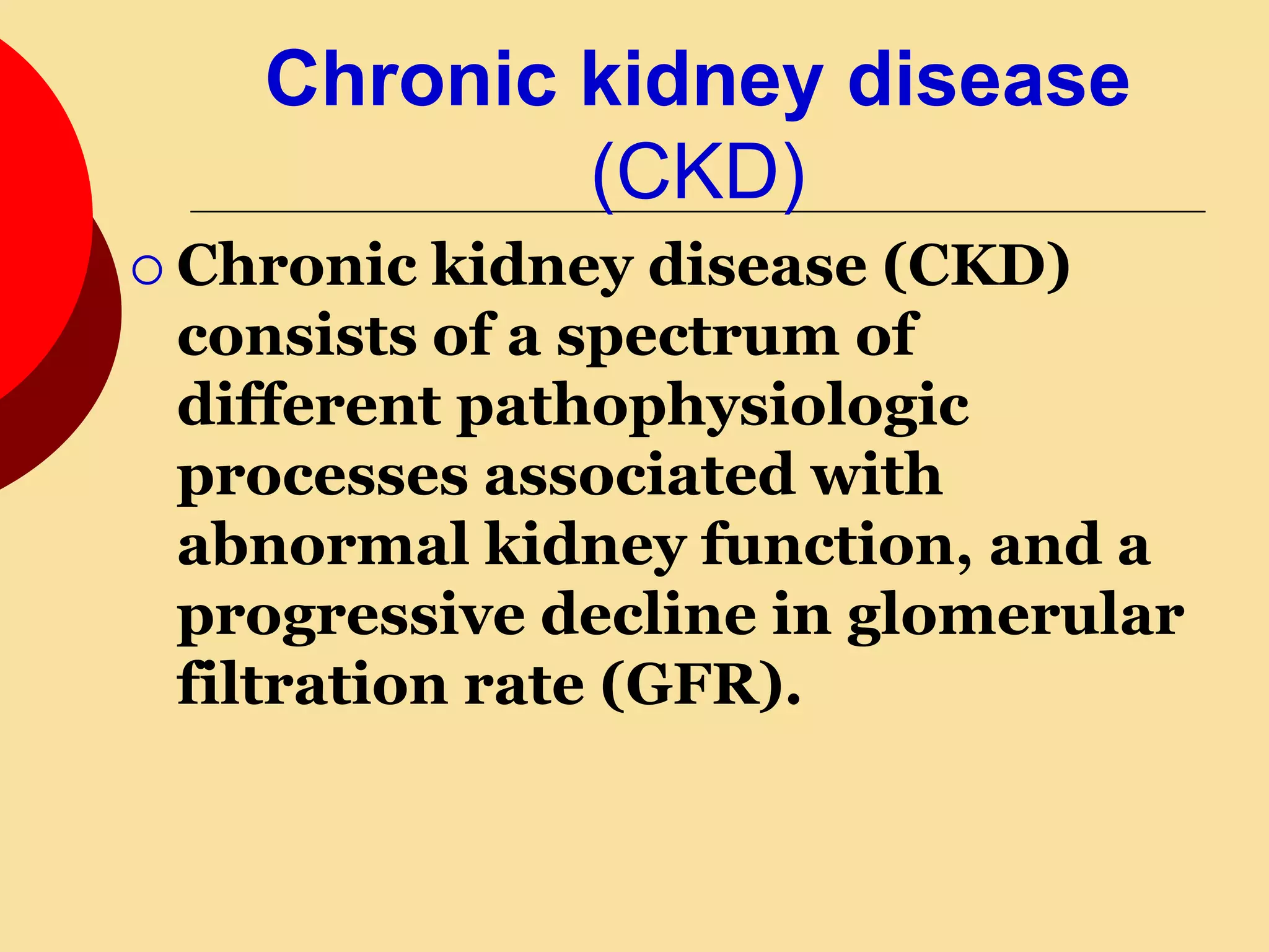Chronic Renal Failure (End Stage Renal Failure) | PPTX