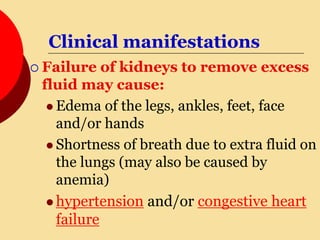 Chronic Renal Failure (End Stage Renal Failure) | PPTX