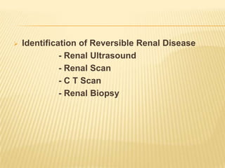 Chronic renal failure | PPTX