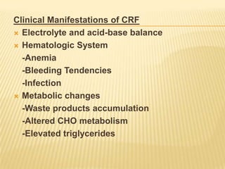 Chronic renal failure | PPTX
