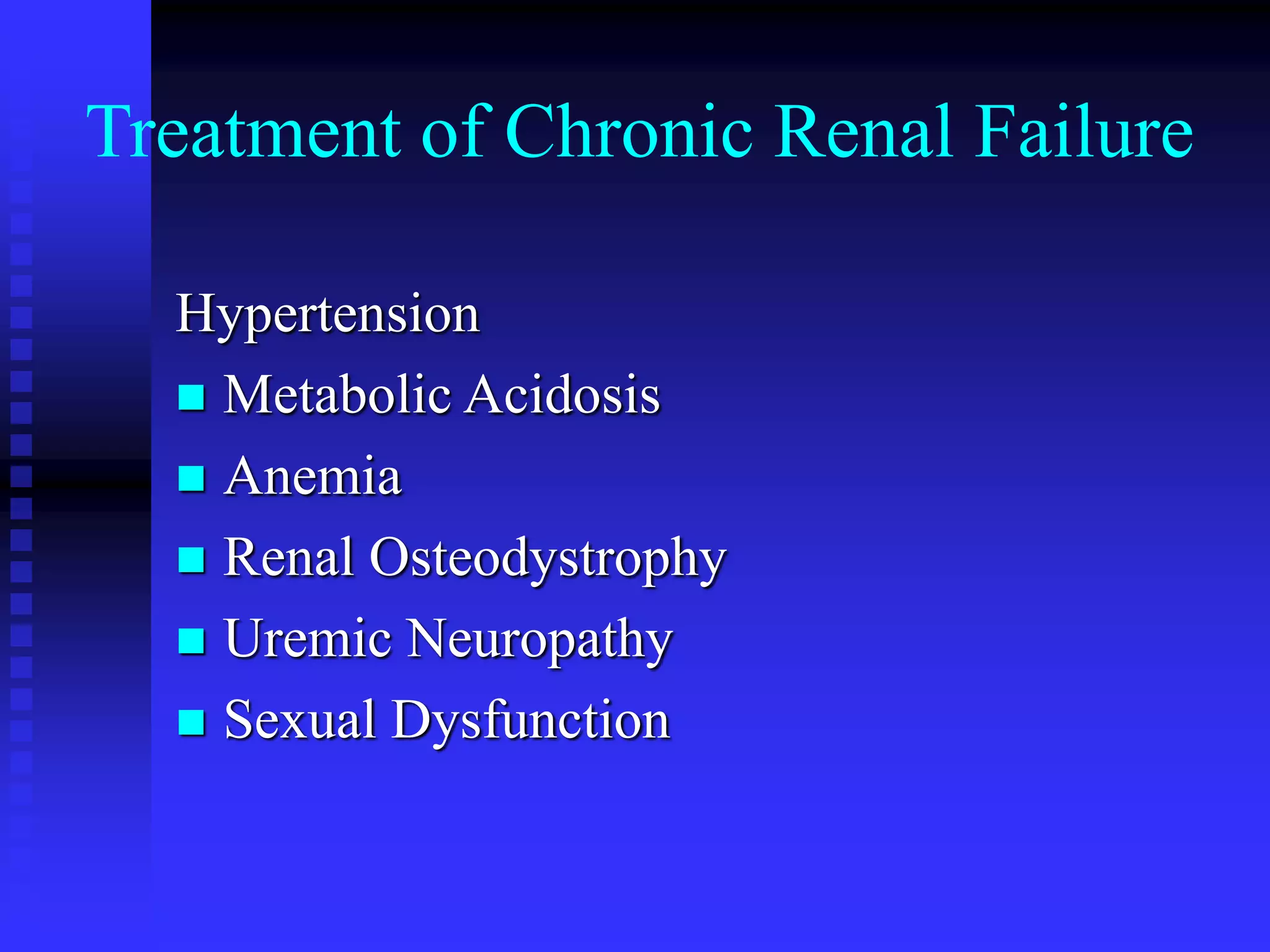 Chronic renal failure | PPT | Lung and Respiratory Health | Diseases ...