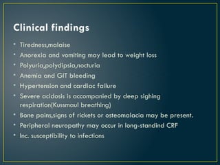 Chronic Renal Failure in Pediatrics age group | PPTX