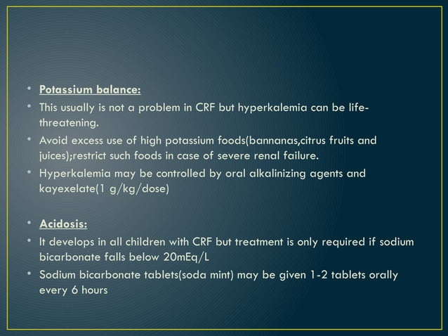 Chronic Renal Failure in Pediatrics age group | PPTX