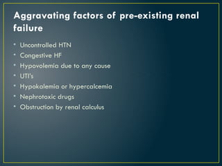 Chronic Renal Failure in Pediatrics age group | PPTX