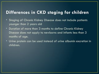 Chronic Renal Failure in Pediatrics age group | PPTX