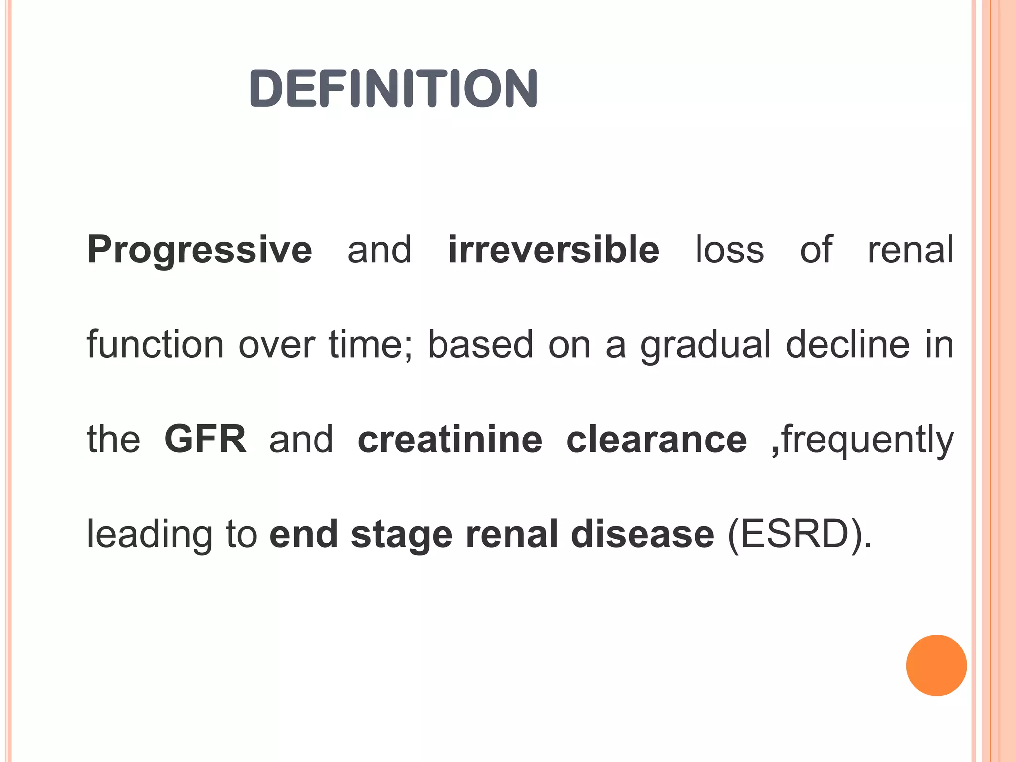 Chronic Renal Failure | PDF