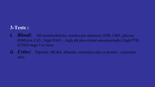 Chronic renal Disease\failure (CKD) | PPTX