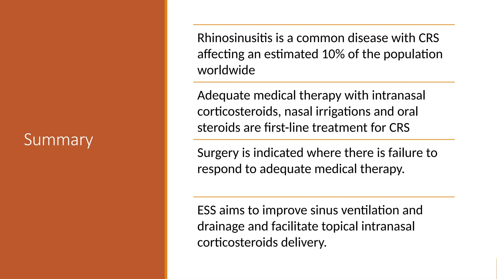 Chronic Rhinosinusitis & management .pptx