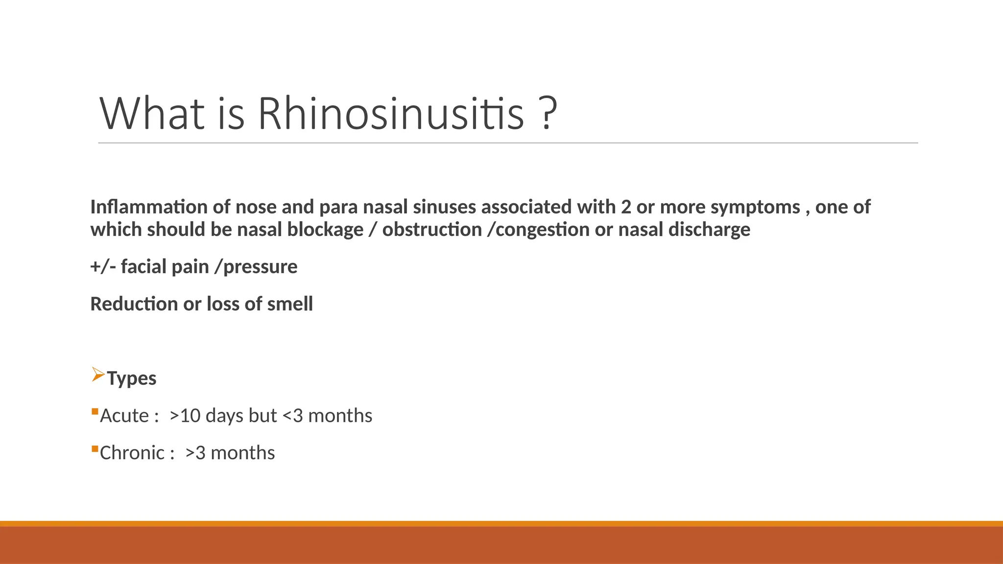Chronic Rhinosinusitis & management .pptx