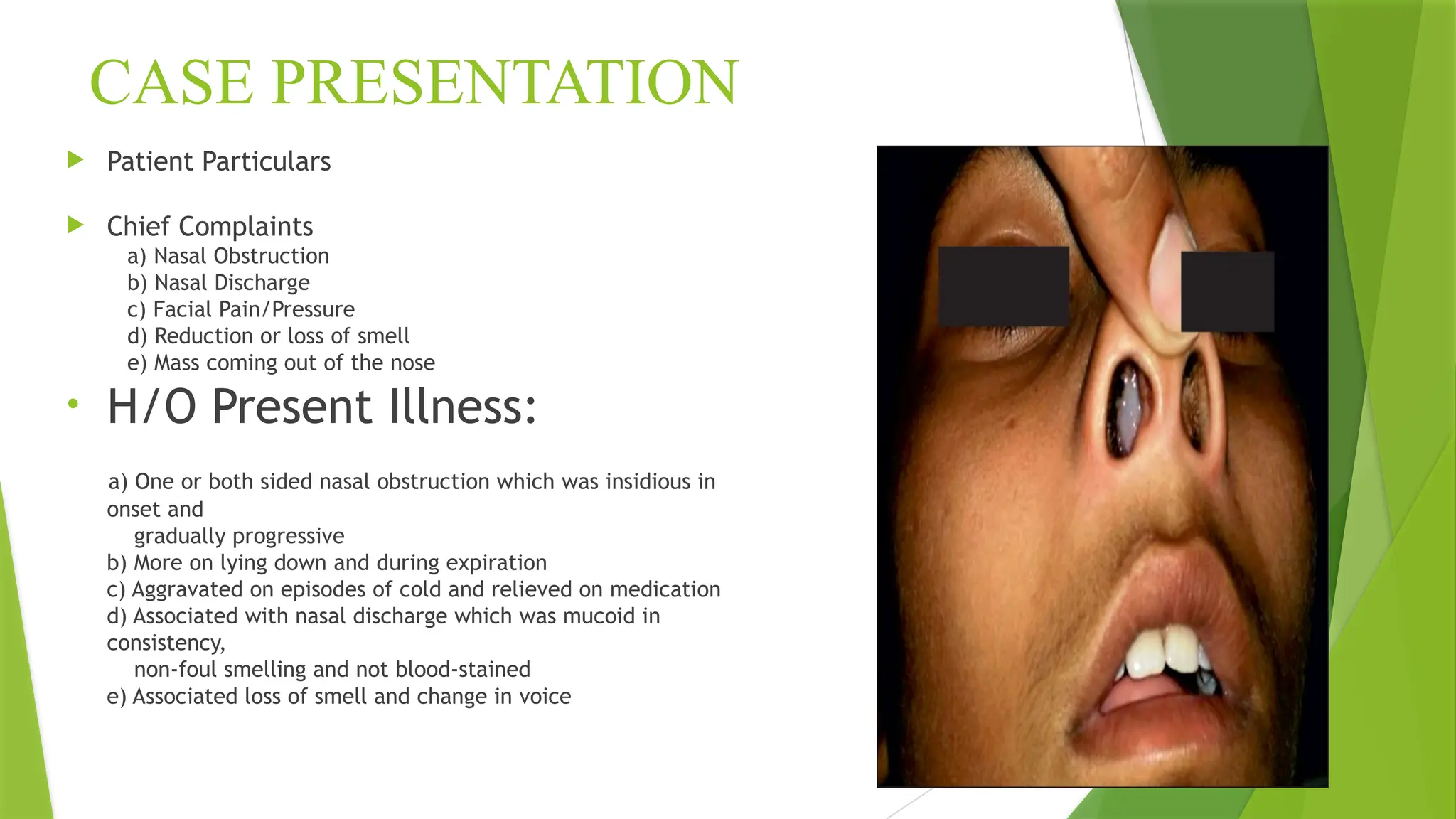 CHRONIC RHINOSINUSITIS AND NASAL POLYP .pptx