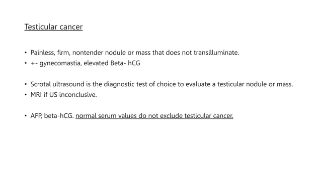 chronic scrotal pain.pptx | Infertility | Reproductive Health