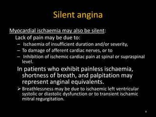 Chronic stable angina | PPTX