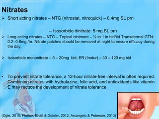 Chronic stable angina | PPTX