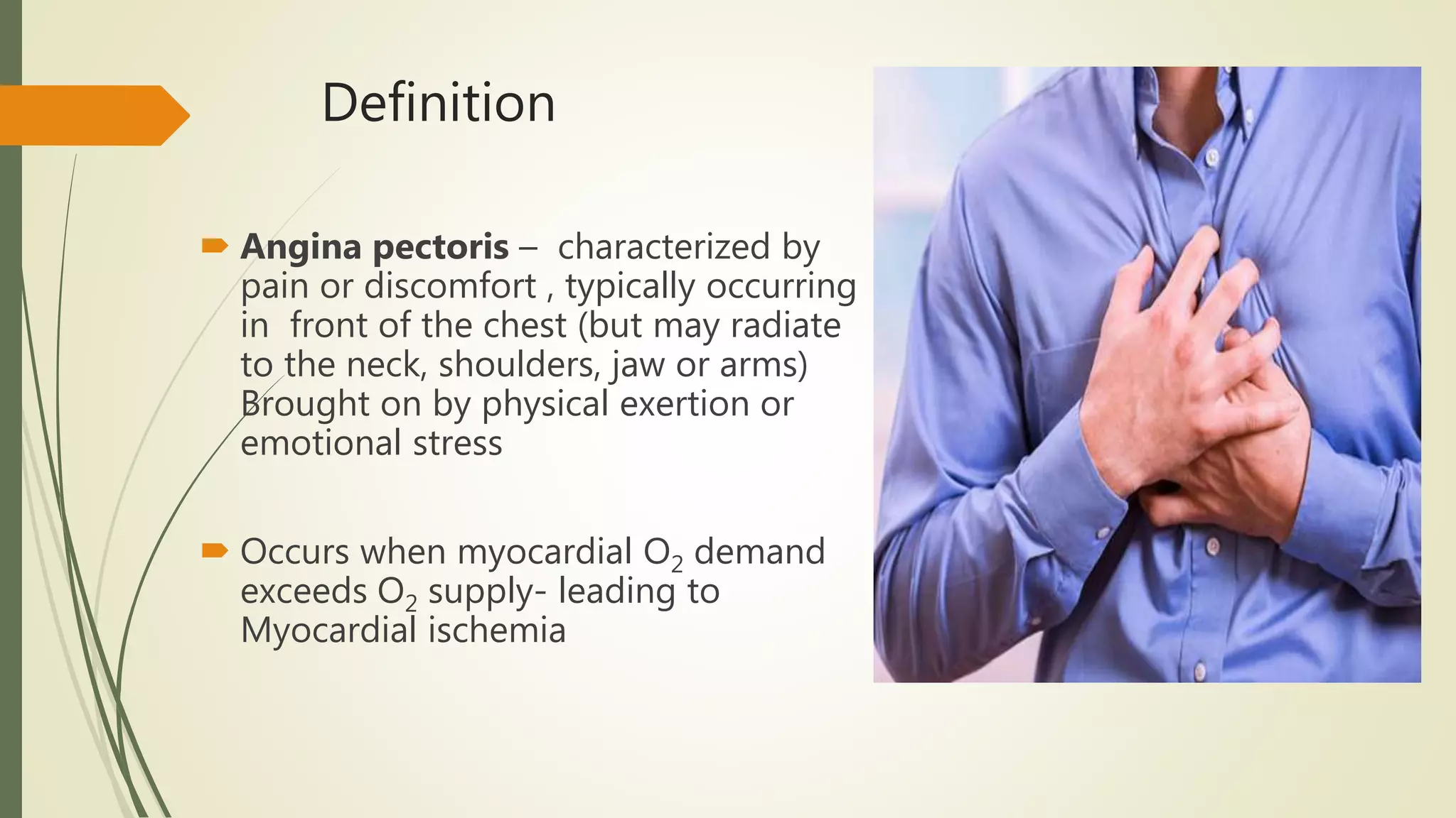 Chronic stable angina | PPT