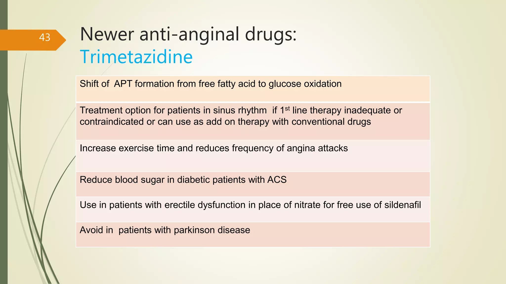 Chronic stable angina | PPTX