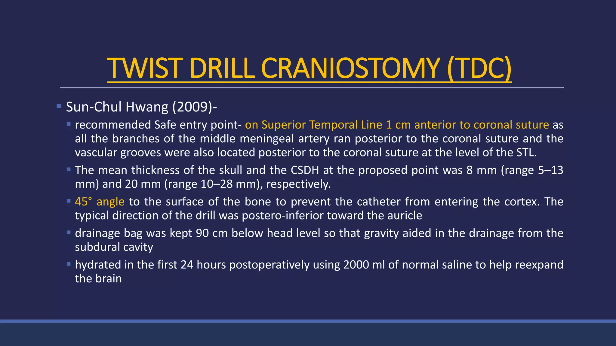 Chronic Subdural Hematoma Ppt
