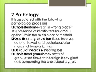 Chronic suppurative otitis media | PPTX