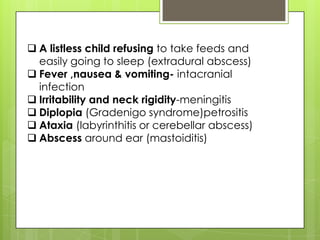 Chronic suppurative otitis media | PPTX