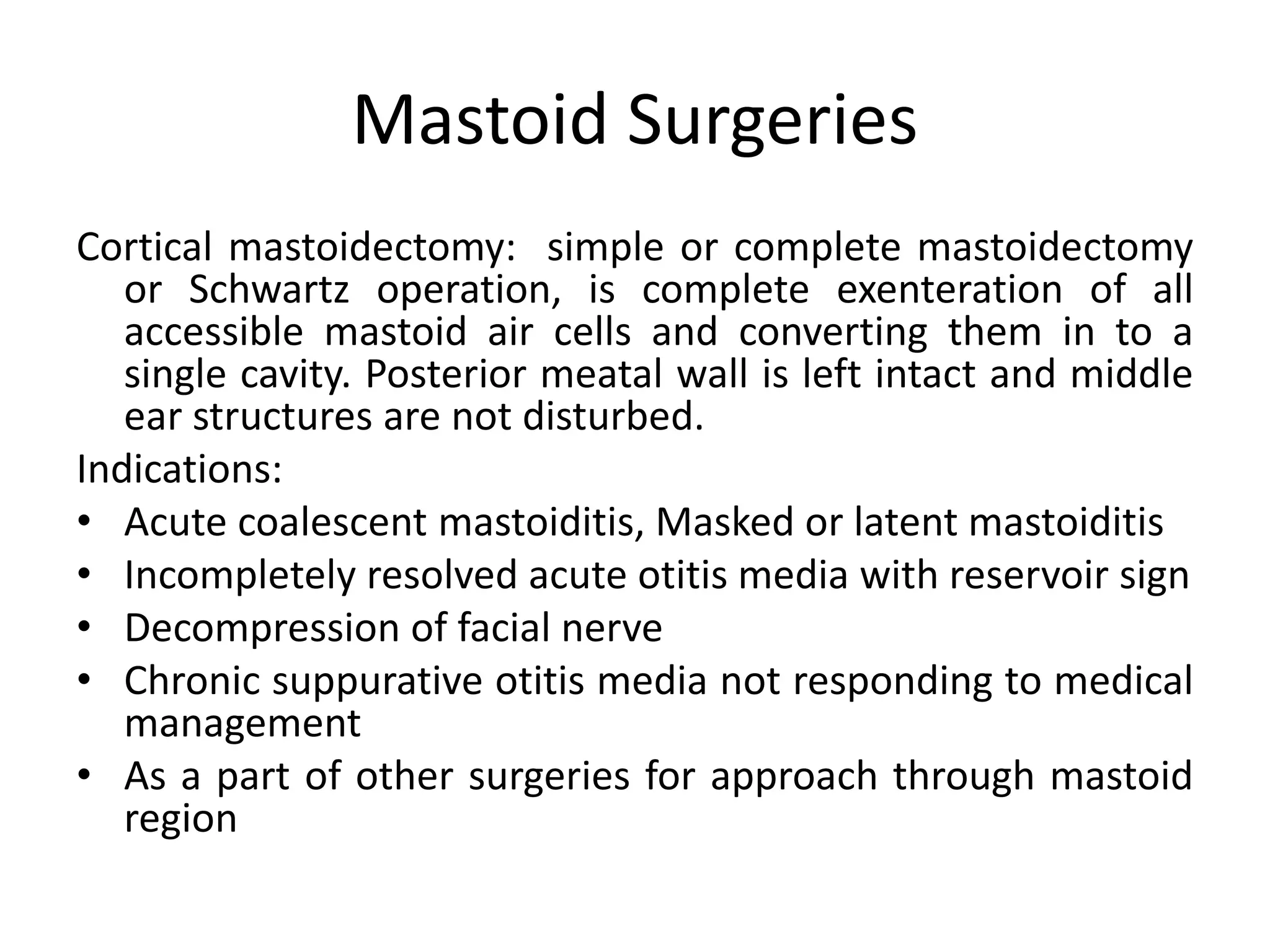Chronic suppurative otitis media (csom) | PPTX