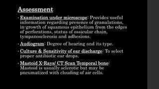 Chronic Suppurative Otitis Media (CSOM) | PPTX | Ear, Nose and Throat ...