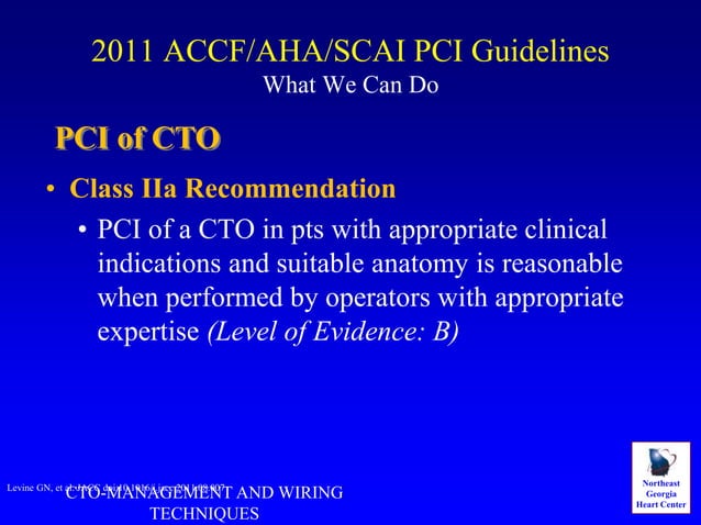 Chronic total occlusion (CTO) | PPTX