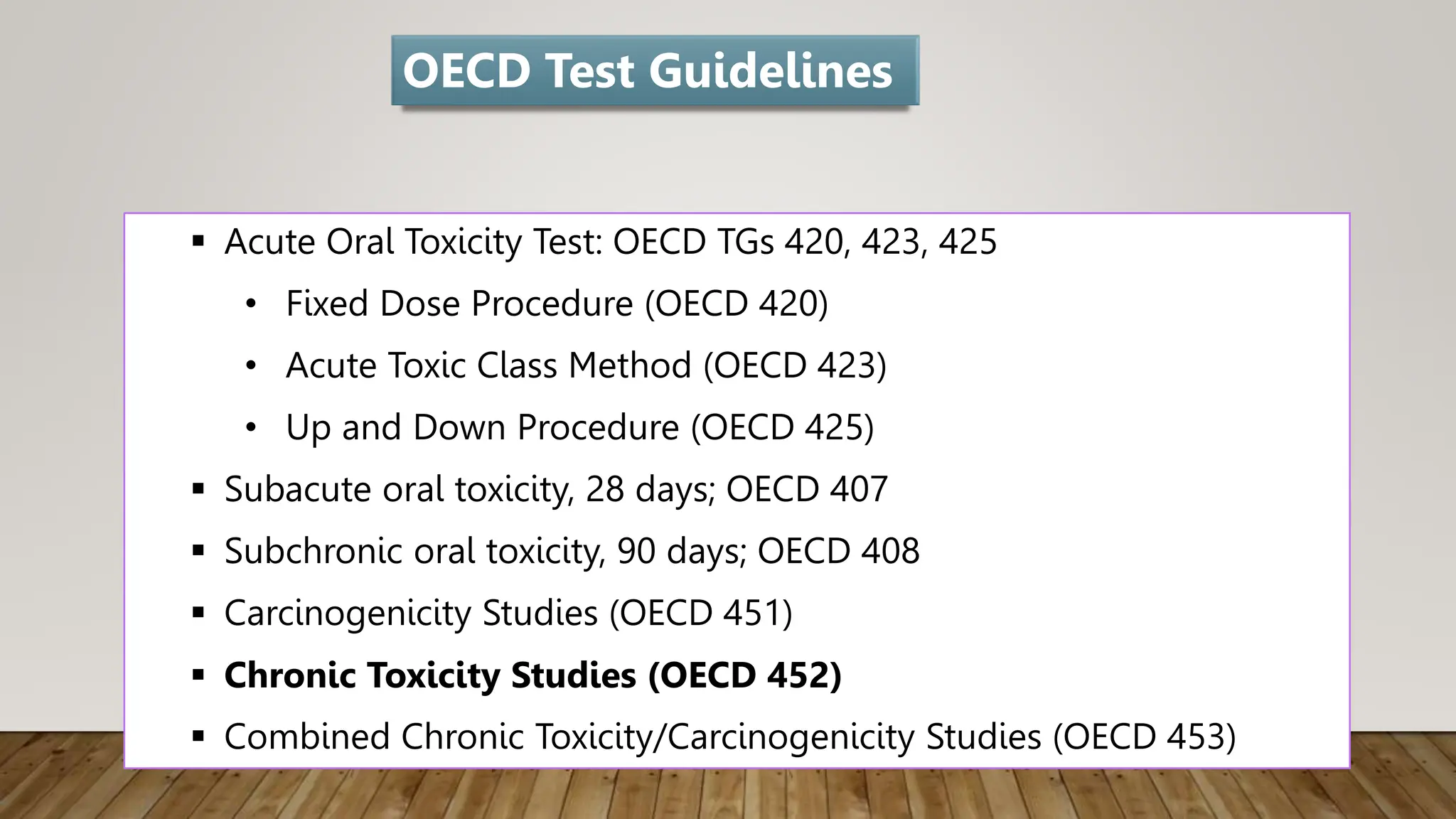Chronic Toxicity Study (OECD TG-452).pptx
