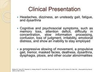 Chronic Traumatic Encephalopathy in Sports | PPTX