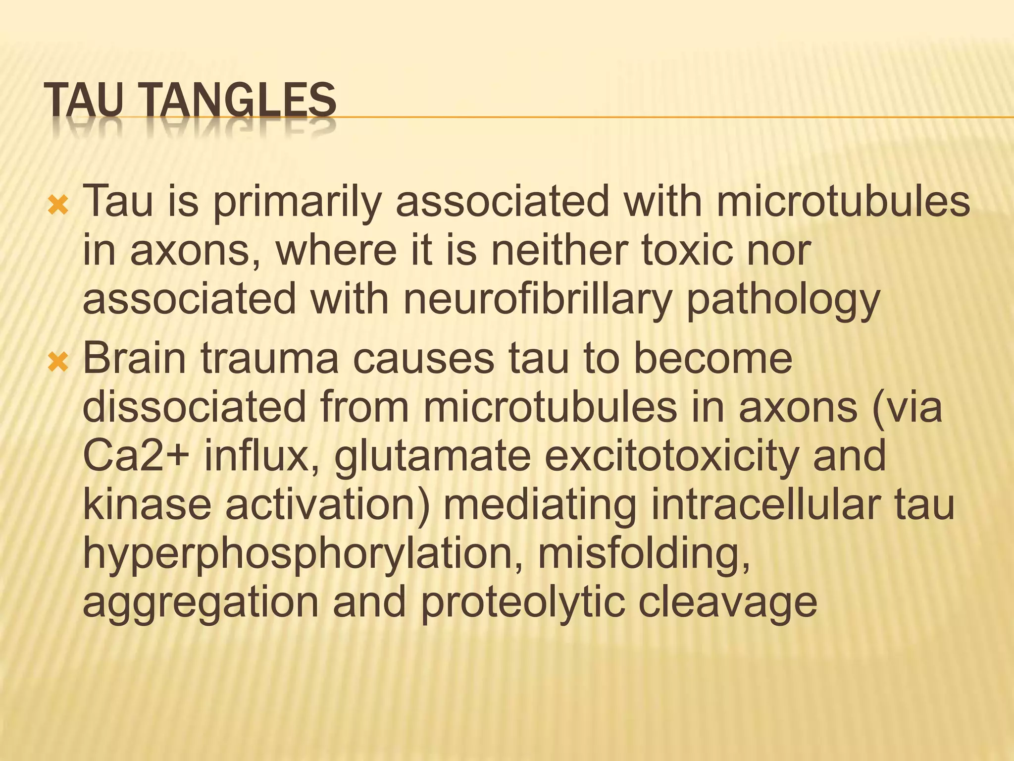 Chronic Traumatic Encephalopathy | PPTX