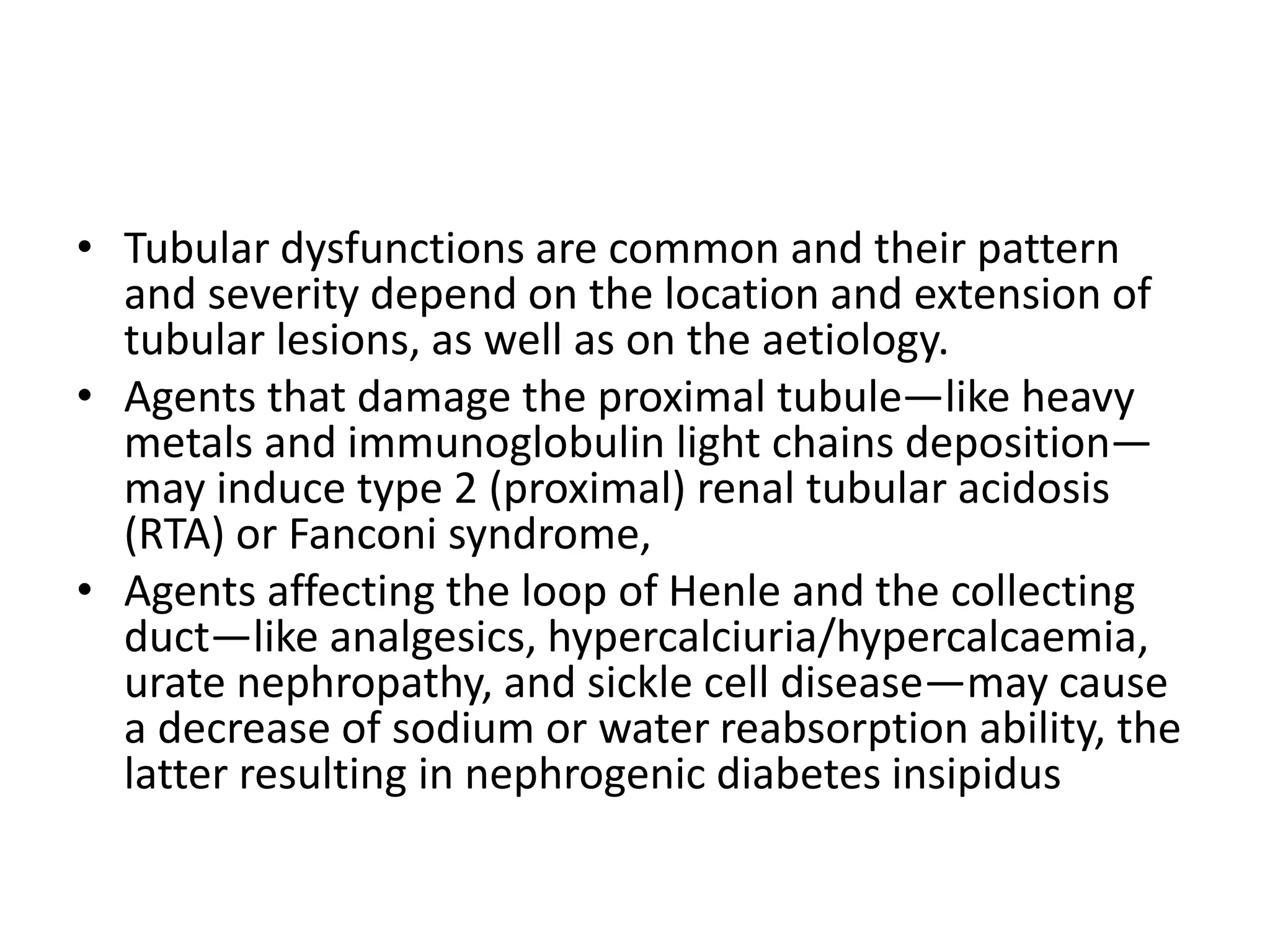 Chronic tubulointerstial nephrities | PPTX