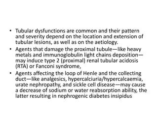 Chronic tubulointerstial nephrities | PPTX