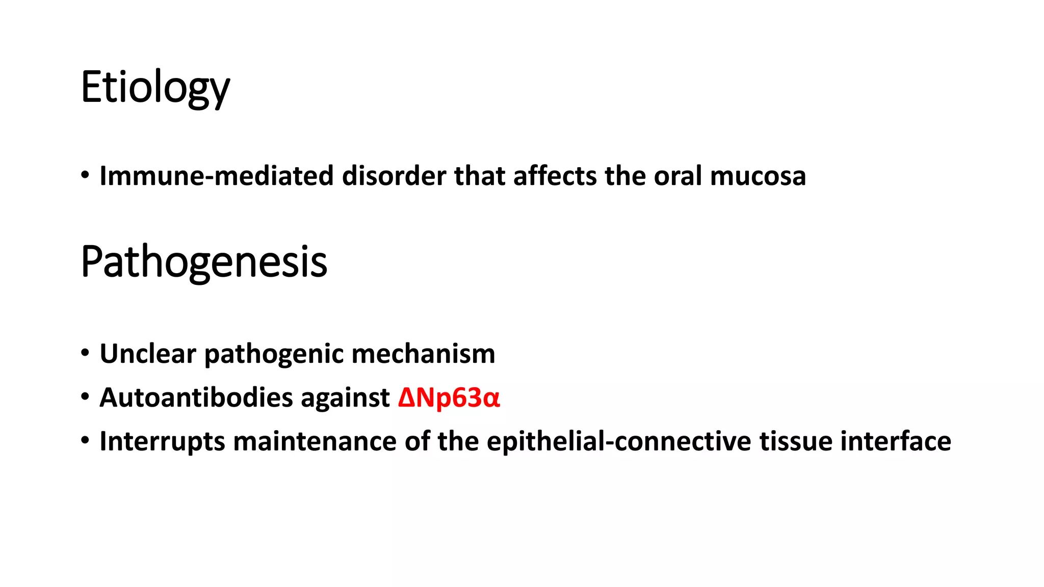 Chronic Ulcerative Stomatitis | PPTX