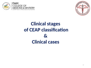 CHRONIC VENOUS DISEASES: A COMMON VENOUS DISORDER | PPT