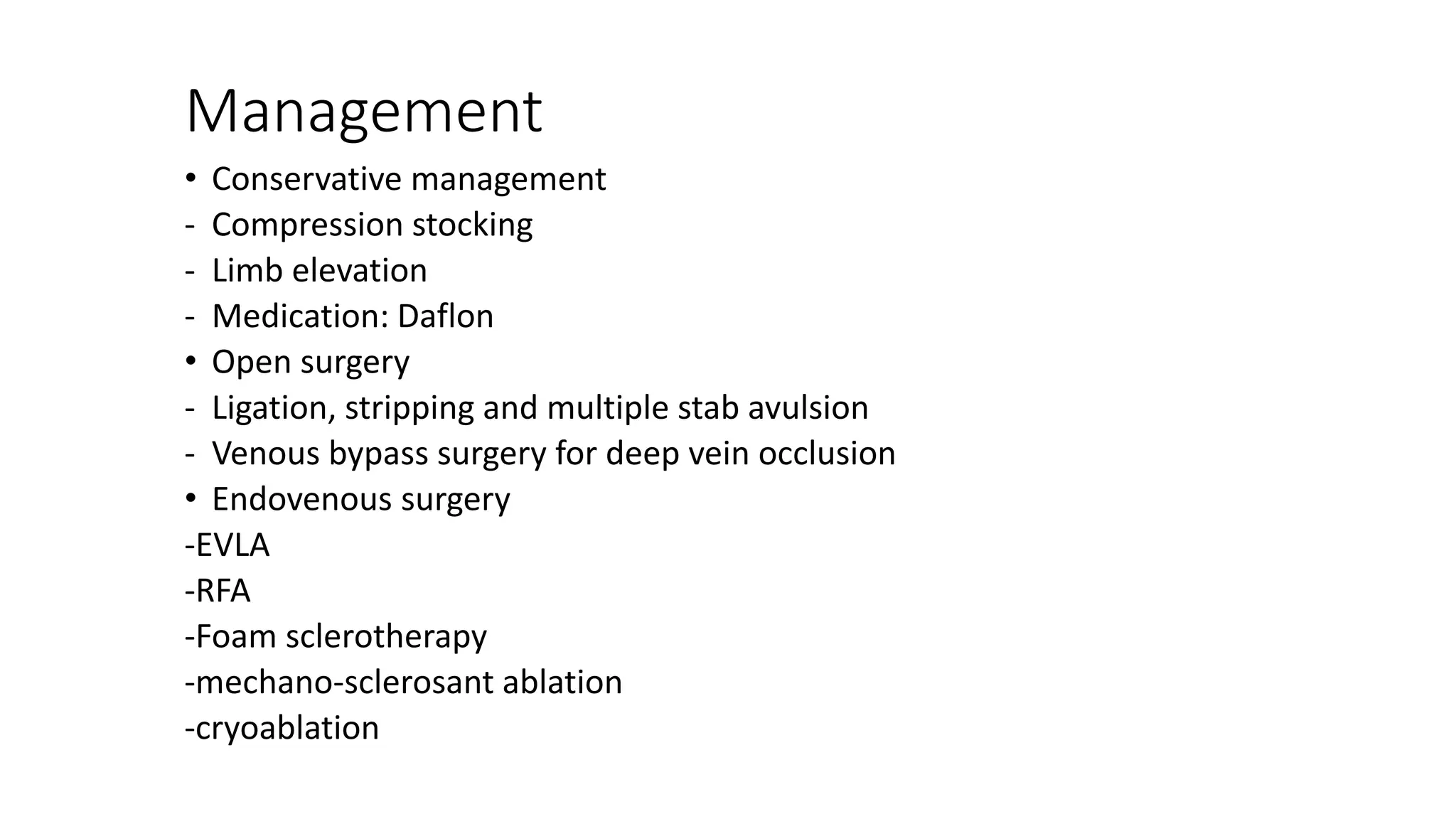 Chronic venous insufficiency | PPTX